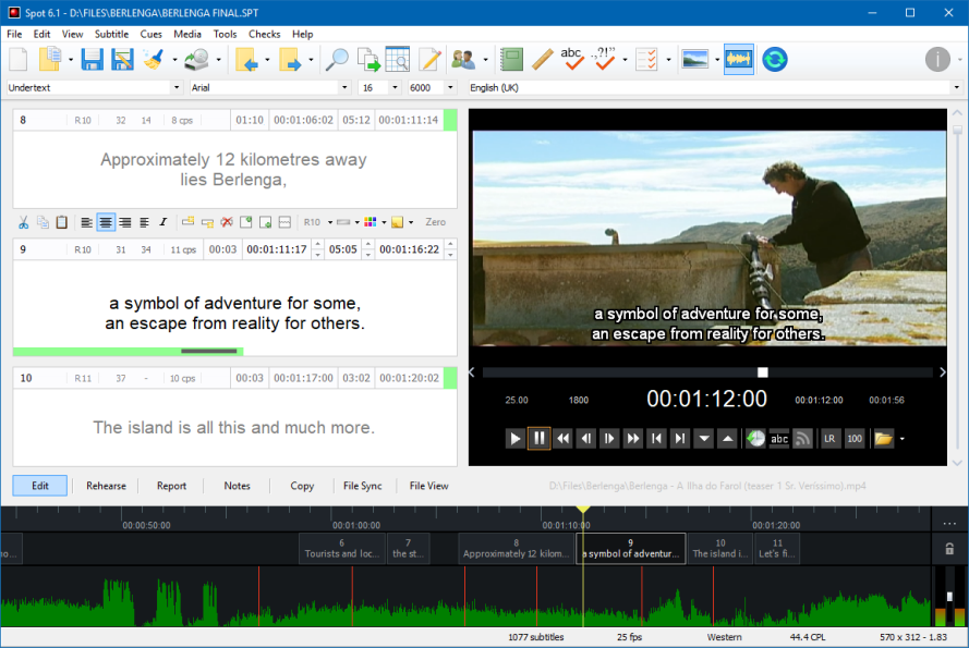 Spot Software | professional subtitling made easy
